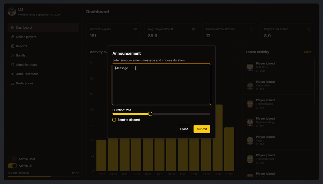 Admin Menu - Highly customizable (actually), Any framework! - FiveM ...