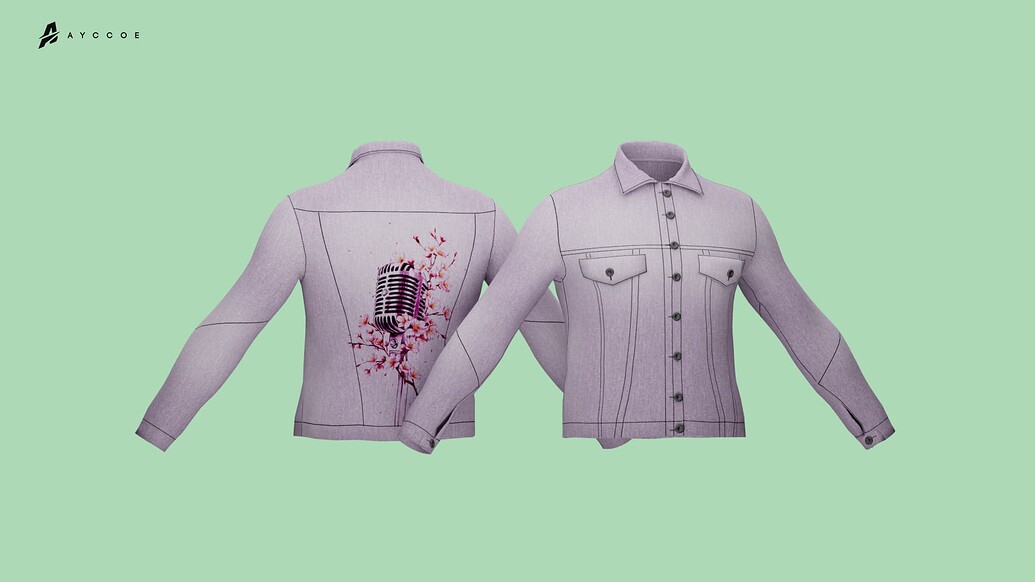 Button-Up Denim Jacket (MP Male) - FiveM Releases - Cfx.re Community
