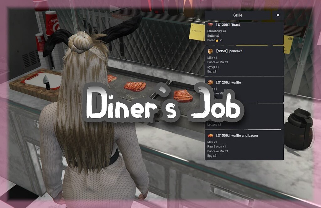 [ FREE QBCore ] Diner`s Job - FiveM Releases - Cfx.re Community