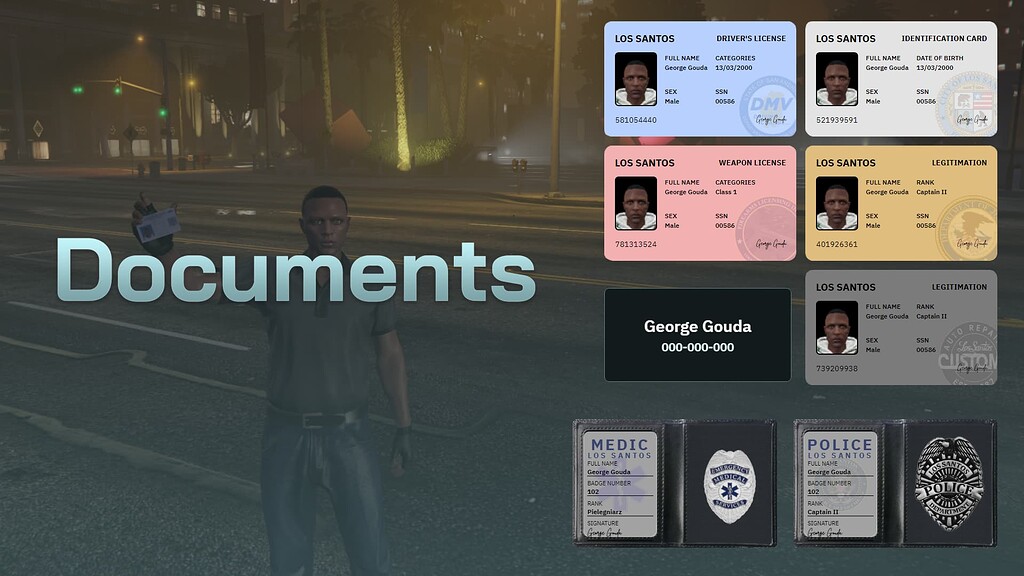 [ESX/QB/CUSTOM] Documents with metadata - FiveM Releases - Cfx.re Community