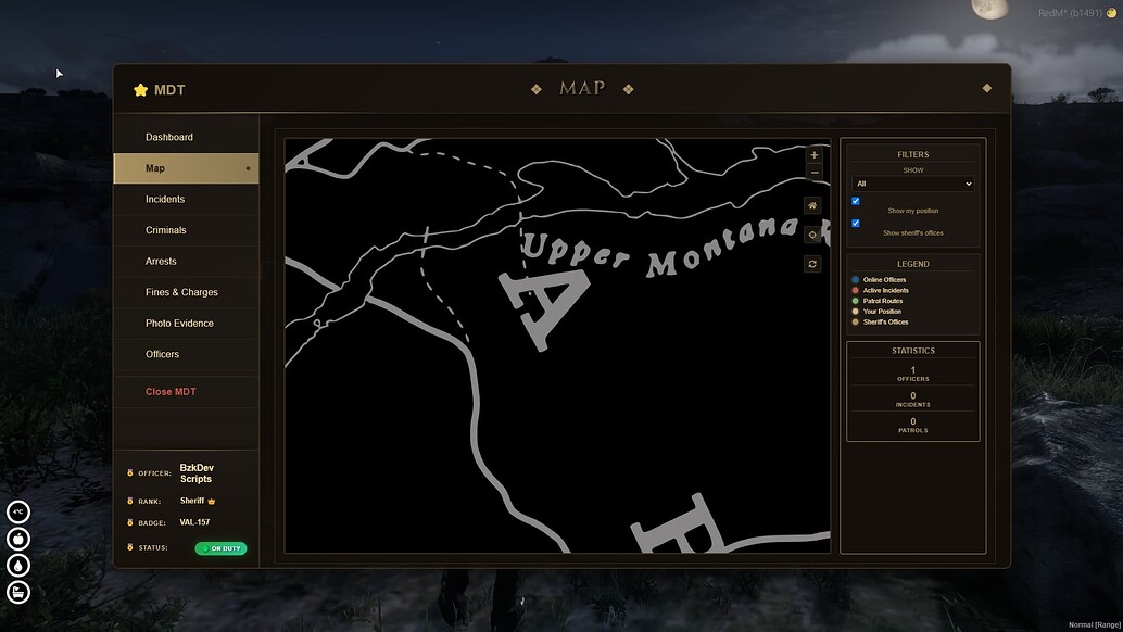 [MDT] Mobile Tablet System for RSG/VORP - RedM Releases - Cfx.re Community
