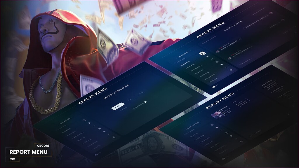 [PAID] Report Menu | Record | Image | Contact | Panel System - FiveM ...