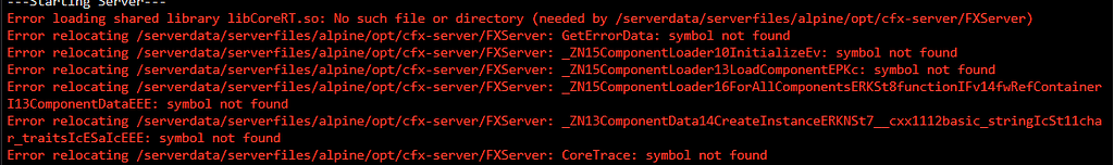 Txadmin server not starting - Server Discussion - Cfx.re Community