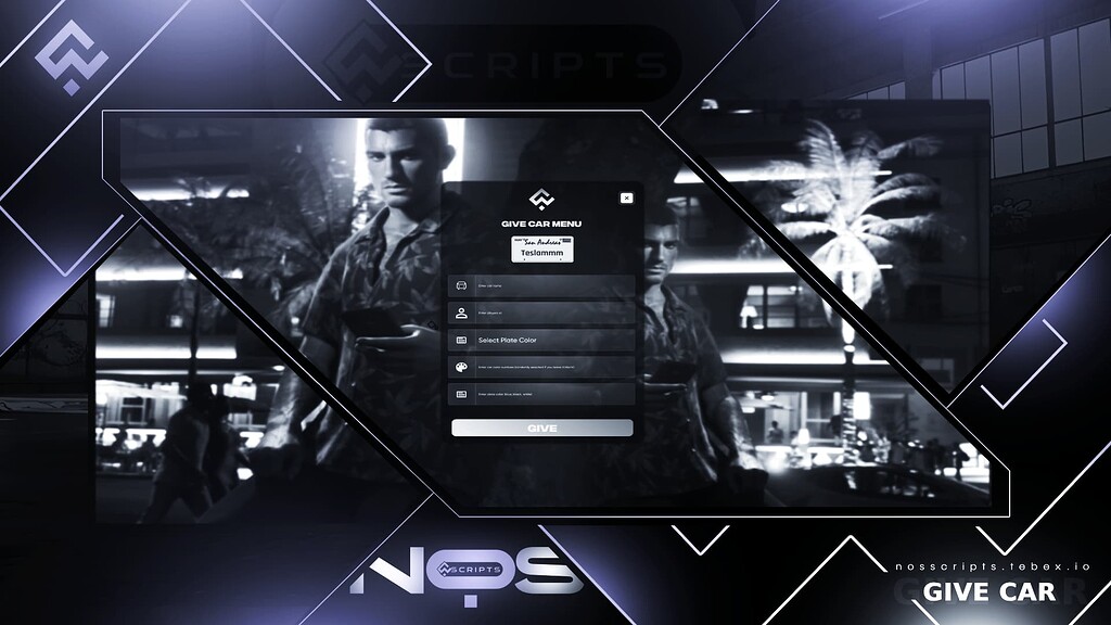 🚗 [Release] Give Car Menu | ESX - QBCore - QBox | Optimized & Modern - FiveM Releases - Cfx.re ...