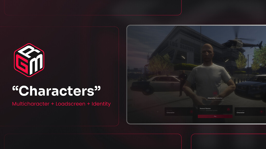 [NEW] Grm "Characters" | Multicharacter + Identity + Loadingscreen ...