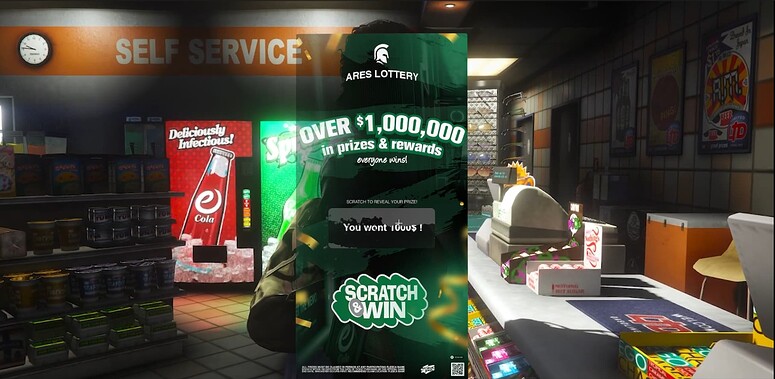 [release] Ares Scratchers - Interactive Scratch Cards System - FiveM ...