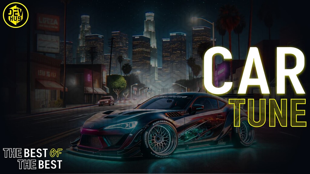 Car tune script - FiveM Releases - Cfx.re Community