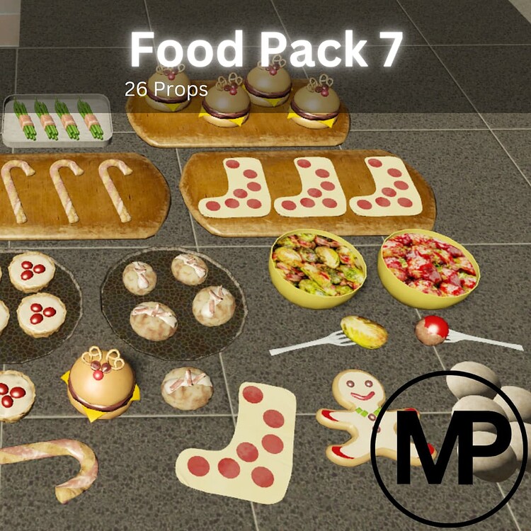 [MPW] Food Pack 7 - Xmas Food | 26 Props - FiveM Releases - Cfx.re ...