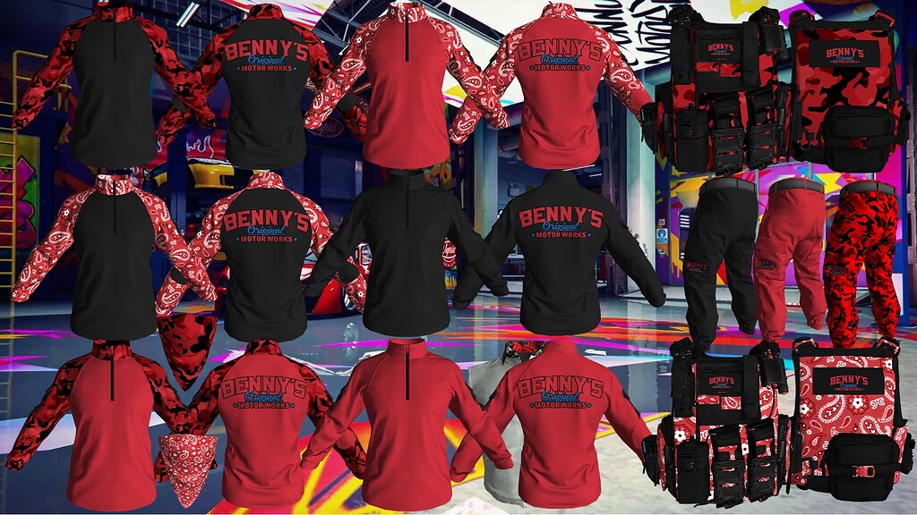 Bennys StrikeTeam for Male and Female [Lore Friendly] [On Sale] - FiveM Releases - Cfx.re Community