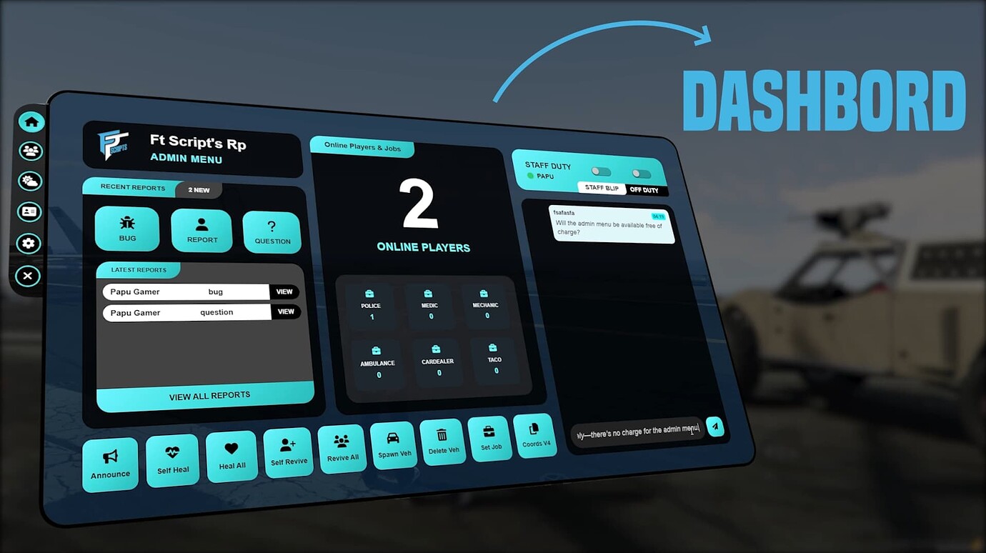 [Free] [ESX / QB / OX] Admin Menu Script | Advanced Features & Easy ...