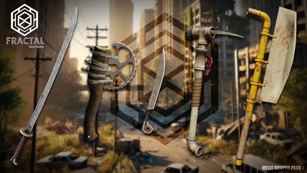 [FRACTAL] Post-Apocalyptic Melee Weapons Pack 1 - FiveM Releases - Cfx ...