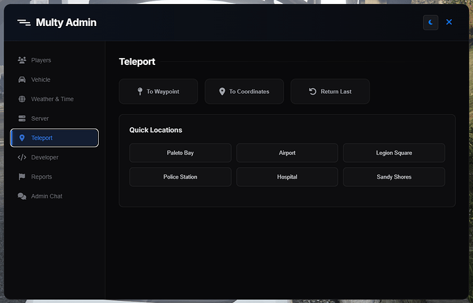 🛡️ Multy Admin - Advanced QB-Core Admin Menu System - FiveM Releases ...