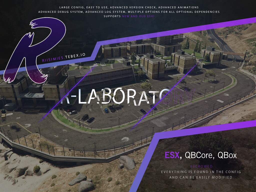 R_laboratory (esx + qb + qbx) - FiveM Releases - Cfx.re Community