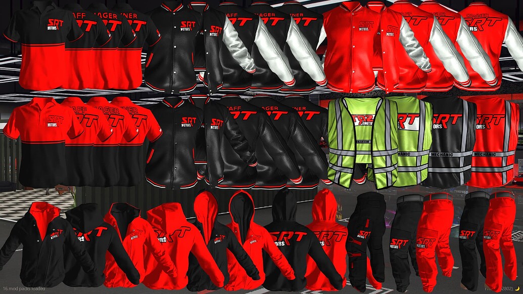 SRT Mech Bundle for Male and Female - FiveM Releases - Cfx.re Community