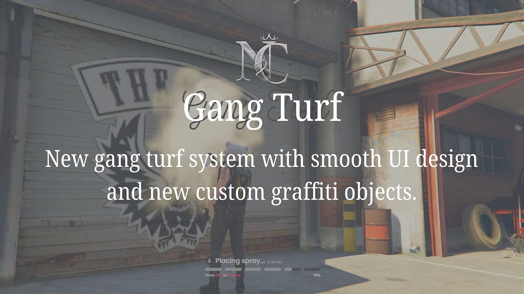 New Advanced Gang Turfs System with Graffiti - FiveM Releases - Cfx.re ...