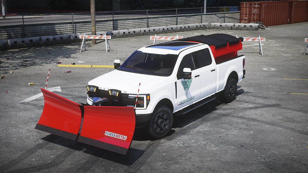 Vapid Sandstorm D205 Plow Truck - FiveM Releases - Cfx.re Community