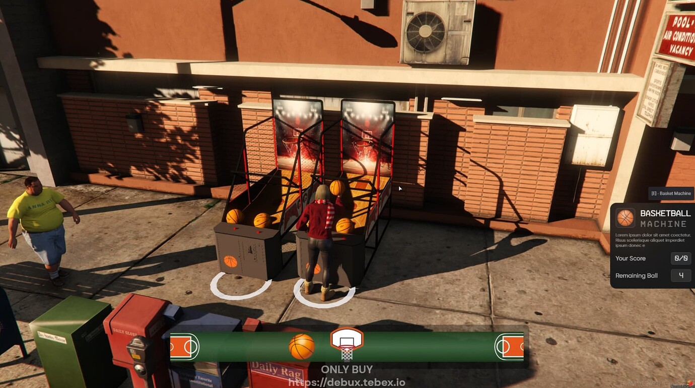 [ESX/QB/QBX] Basketball Machine - FiveM Releases - Cfx.re Community