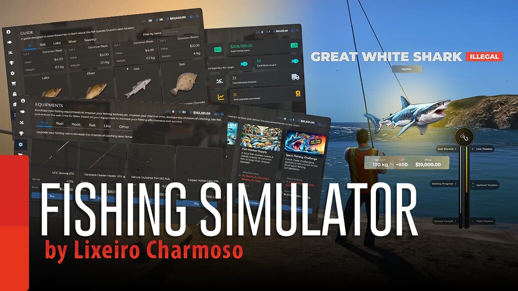 [Paid] Fishing Simulator (ESX/QBCore) - Releases - Cfx.re Community