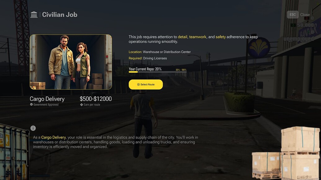 Cargo Delivery Job - FiveM Releases - Cfx.re Community