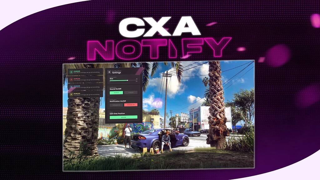 Fivem Notify System Modern Simple Customizable Fivem Releases