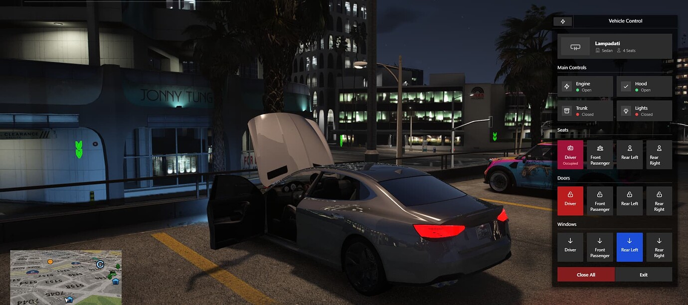 Car Control UI, clean UI - FiveM Releases - Cfx.re Community