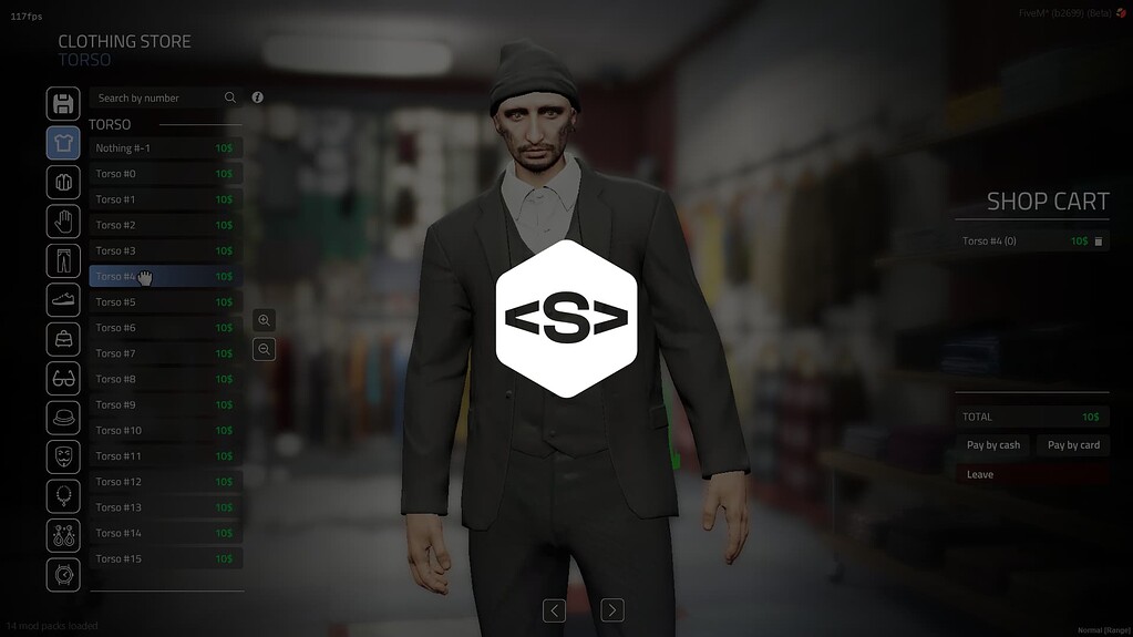 [ESX, QBCORE, STANDALONE] Clothing Store script - FiveM Releases - Cfx.re Community