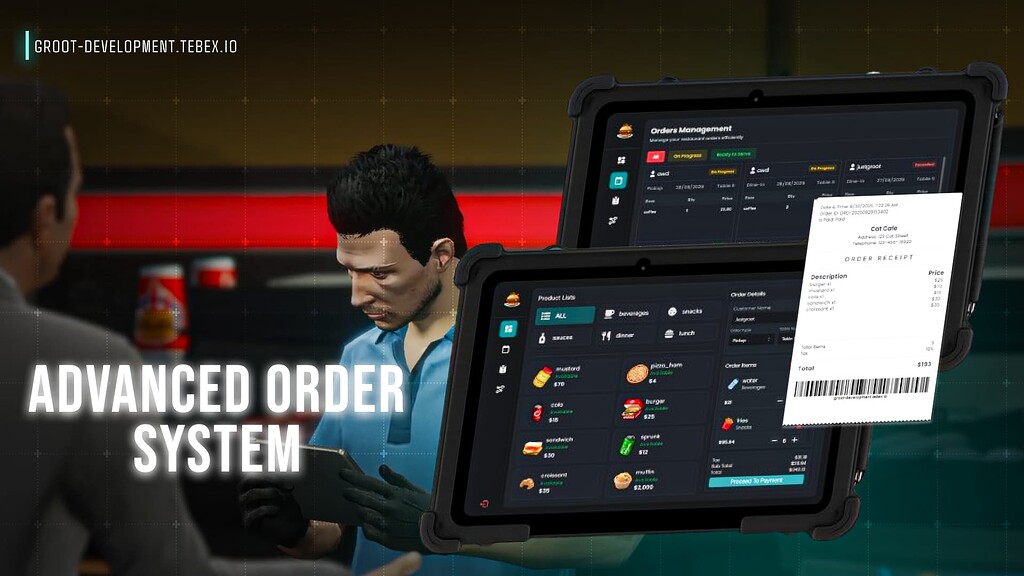 Realistic Advanced POS/Order & Restaurant System | Billing | Cooking ...