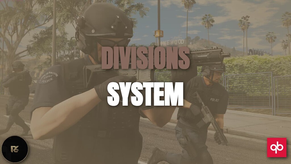 [QBCore] Multi-Division Police Script for FiveM - FiveM Releases - Cfx ...