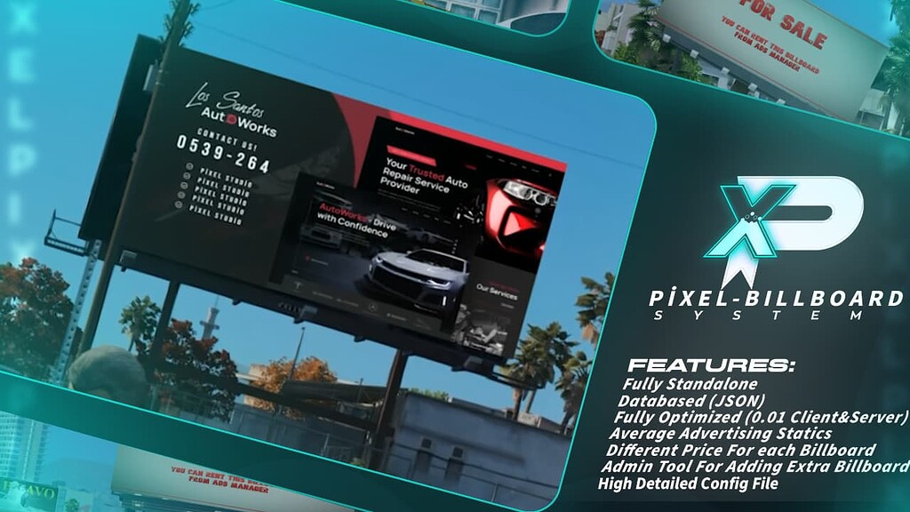 [STANDALONE] Billboard Renting & IN-GAME Adversting - FiveM Releases ...