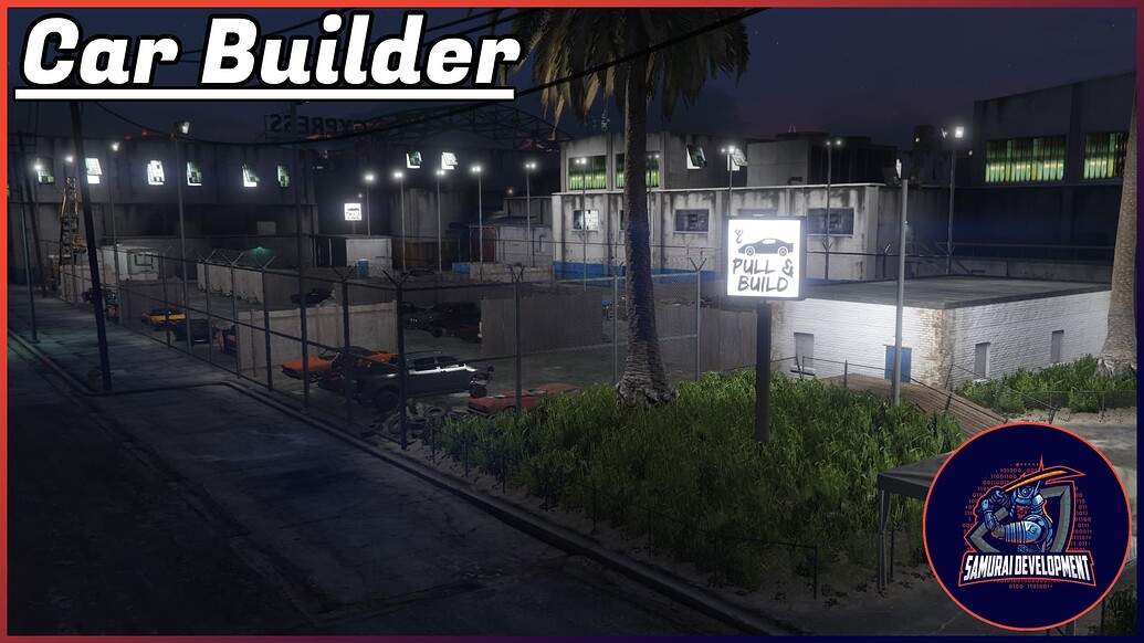 [ESX/QB] Car Builder Script | Rebuild Cars From A Junkyard Anywhere On ...