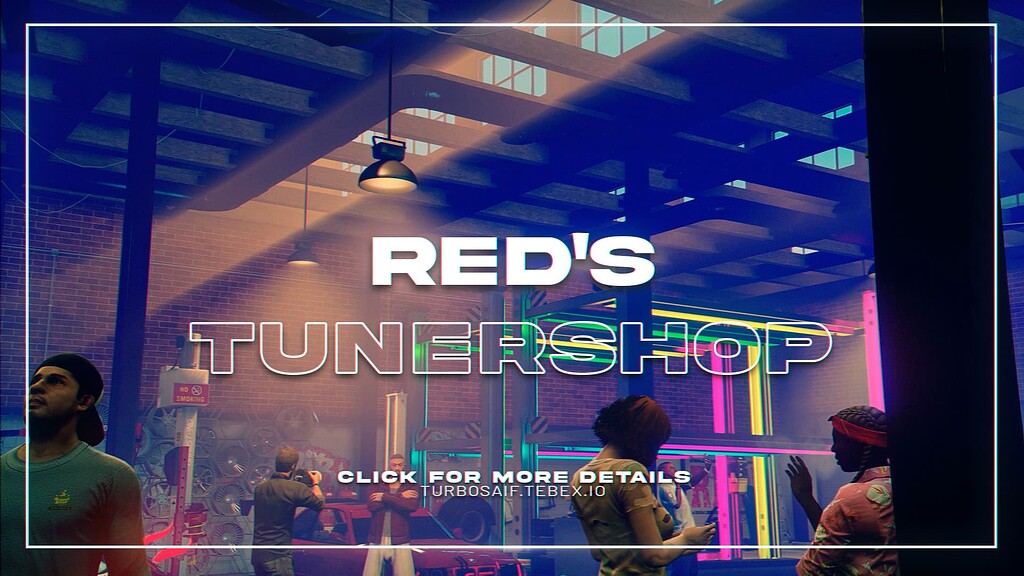 RED's Tuner Shop FiveM GTA 5 RP Interior - FiveM Releases - Cfx.re ...