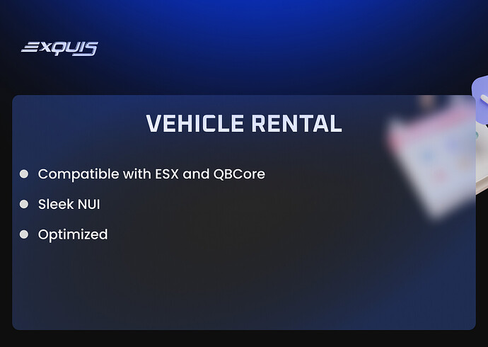 [QB/ESX] A sleek car rental system with UI - FiveM Releases - Cfx.re ...