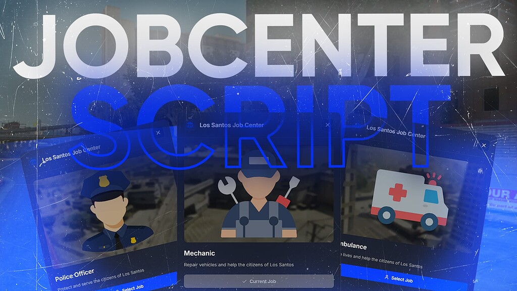 [FREE] Cruze Jobcenter - FiveM Releases - Cfx.re Community