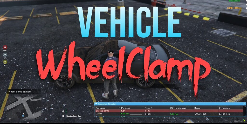 [Release] Wheel Clamp Script - Immobilize Vehicles with Ease! - FiveM ...