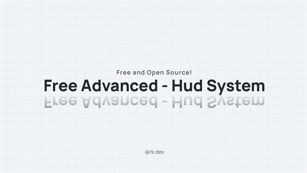 [Free] Hud [ESX/QBOX/QB/OX] - FiveM Releases - Cfx.re Community