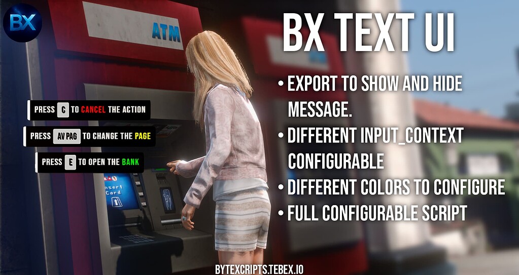 [STANDALONE] TextUI - FiveM Releases - Cfx.re Community