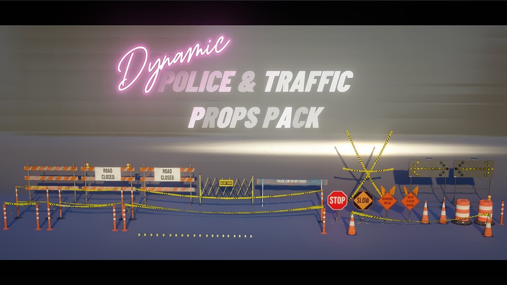Dynamic police & traffic props pack - FiveM Releases - Cfx.re Community