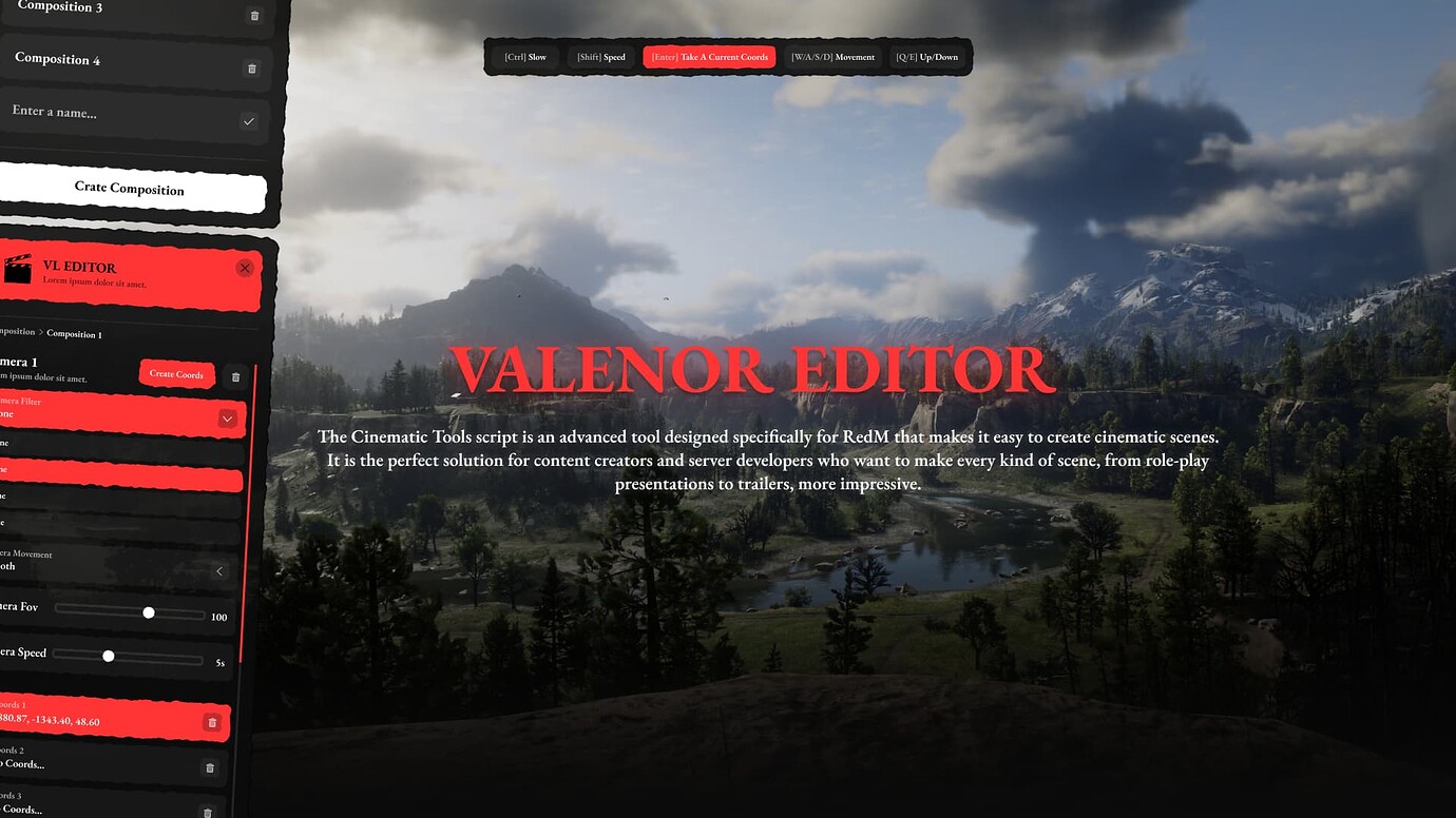 🎞️ V-Editor | Most Advanced Cinematic Editor System with Newest ...