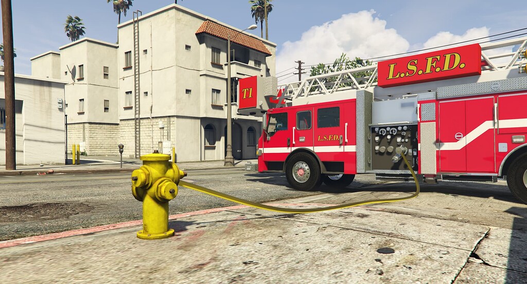 Fire Supply Line [v2] - Dynamic Ropes - Adjustable Water Tank Levels ...