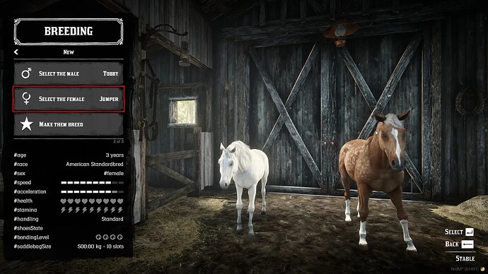 Horse breeding - Unique coat, statistiques, - RedM Releases - Cfx.re ...