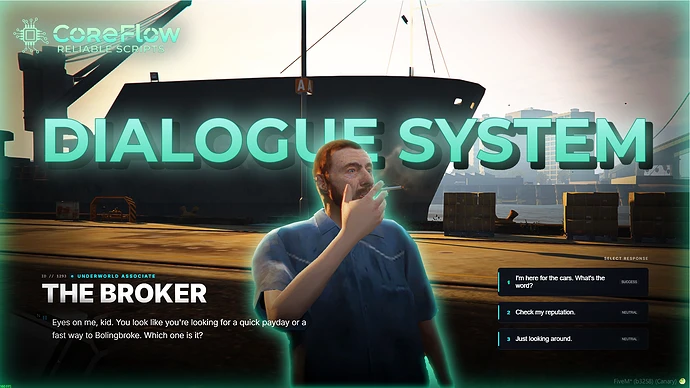 CoreFlow Dialogue — Cinematic NPC Dialogue System | Standalone 🎁[75% ...