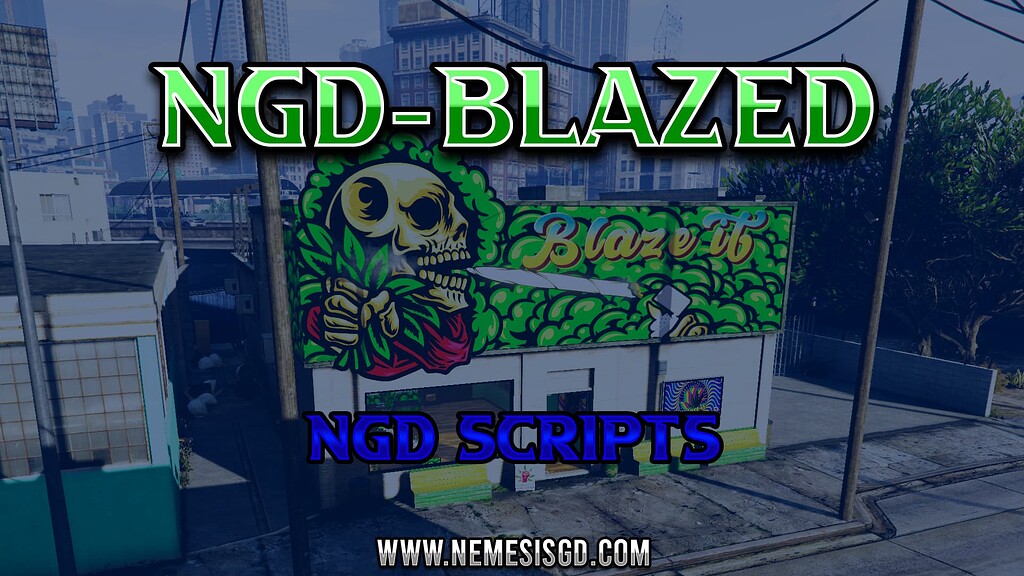 Blazed Weedshop | Custom Props - FiveM Releases - Cfx.re Community