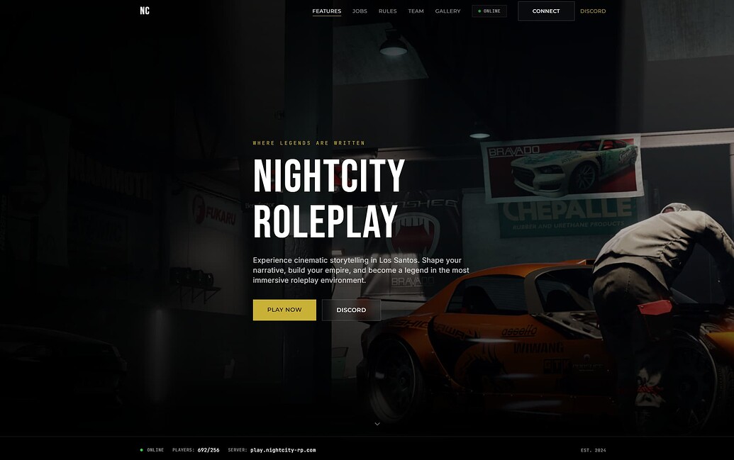 [FREE] Swisser-Web-02 | Cinematic Agency-Inspired FiveM Website - FiveM ...