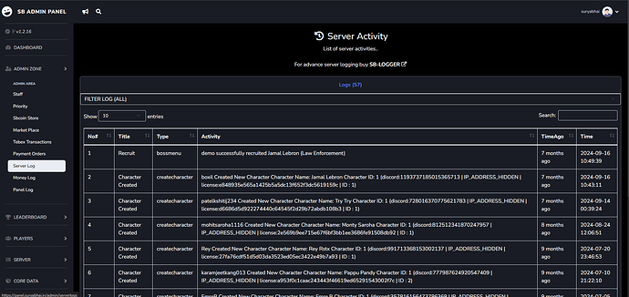 [PAID][QBCore/QBox] SB Admin Panel - Revolutionary FiveM Server Management - FiveM Releases ...