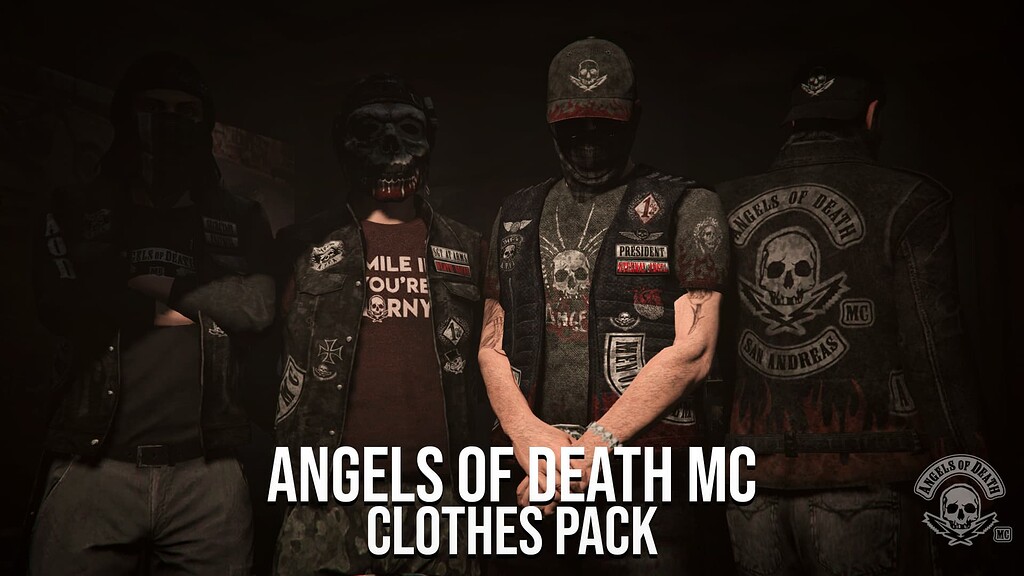 [PAID] [ADDON] Angels of Death MC Clothes Pack - FiveM Releases - Cfx ...