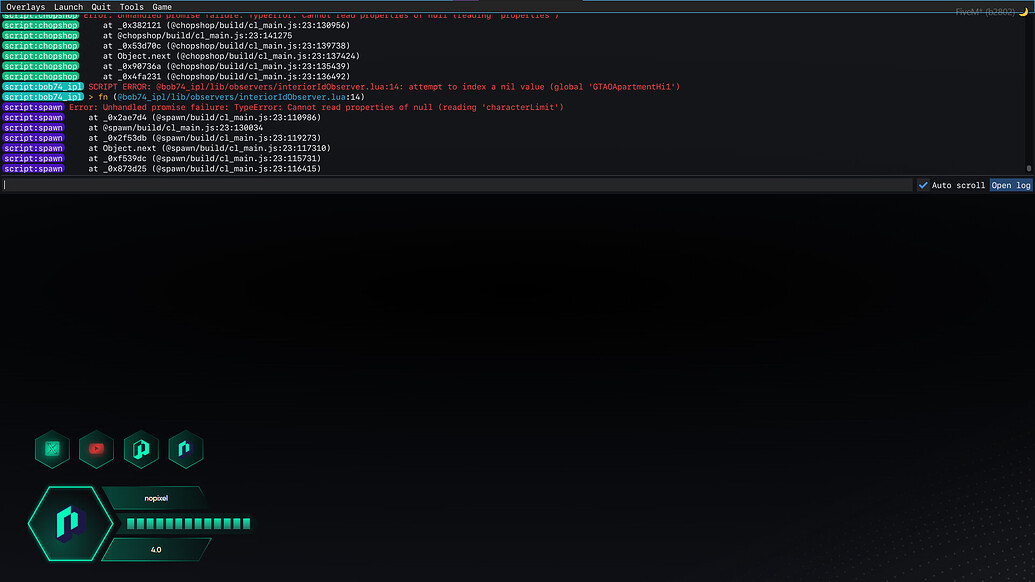 Get black screen when loading into server - FiveM Client Support - Cfx ...