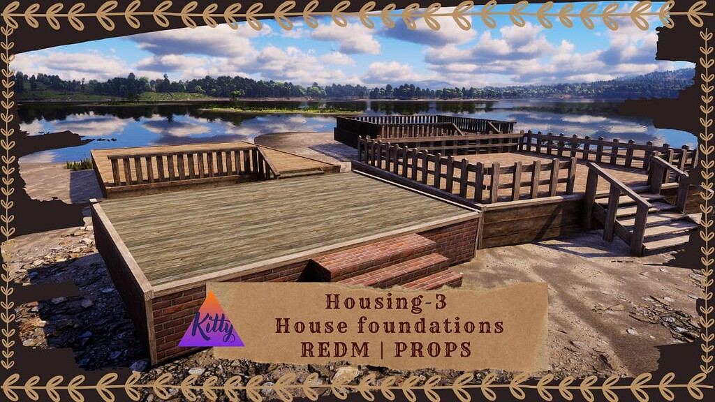 [REDM | PROPS] Housing 3. | House Foundations - RedM Releases - Cfx.re ...