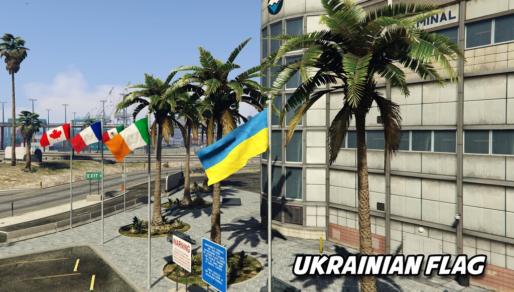 Ukranian Flag - Replace Texture - FiveM Releases - Cfx.re Community