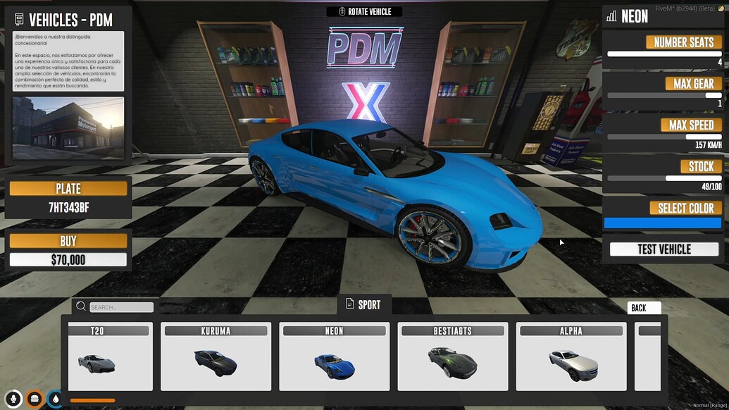 🚗 H Vehicle Shop | [ESX] [QBCore] - Releases - Cfx.re Community