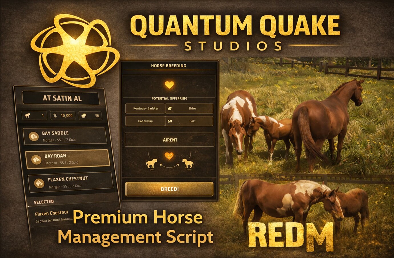 [Paid] QQ-STABLES | Realistic Breeding | Realistic Horse/Wagon ...